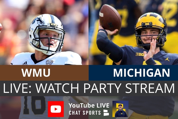 Michigan Football vs. Western Michigan Live Streaming Reaction Show ...