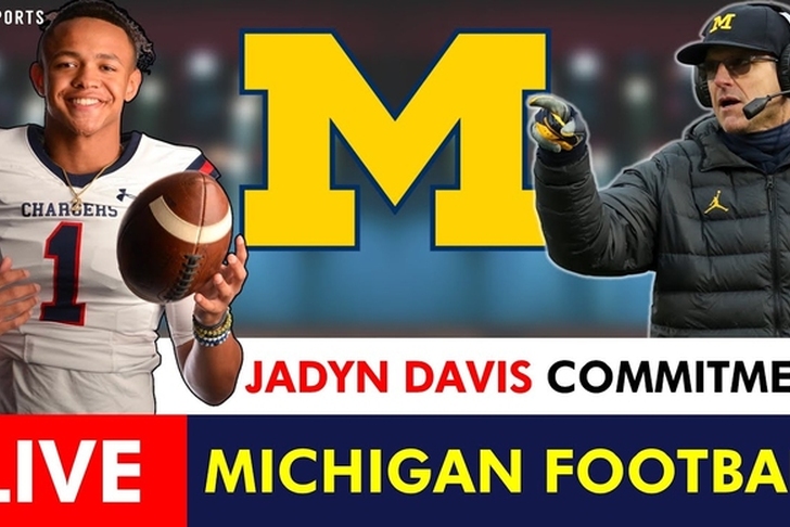 Jadyn Davis Commitment Live Streaming Reaction - Michigan Football ...