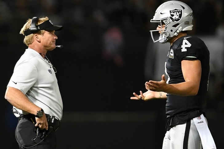 Raiders Rumors: Bench Derek Carr, Start AJ McCarron Week 13, Jordy ...