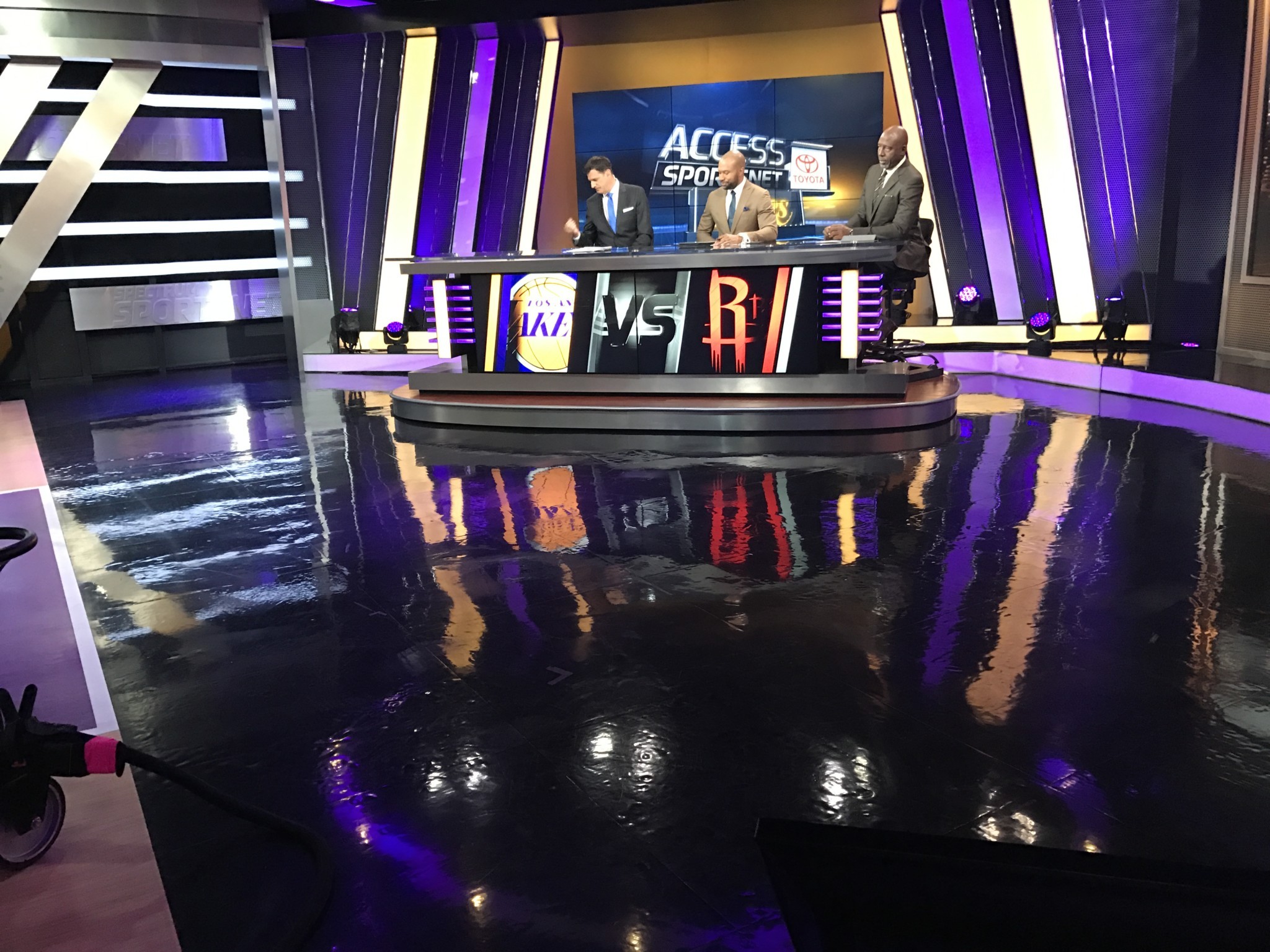 Behind The Scenes At Spectrum SportsNet Studios
