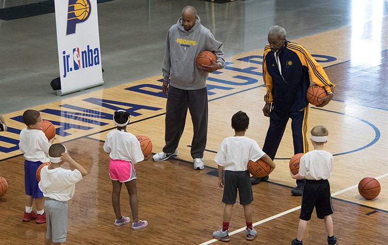 Pacers Celebrate Jr. NBA Week
