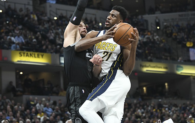 Breakaway Dunk Speaks Volumes for Pacers