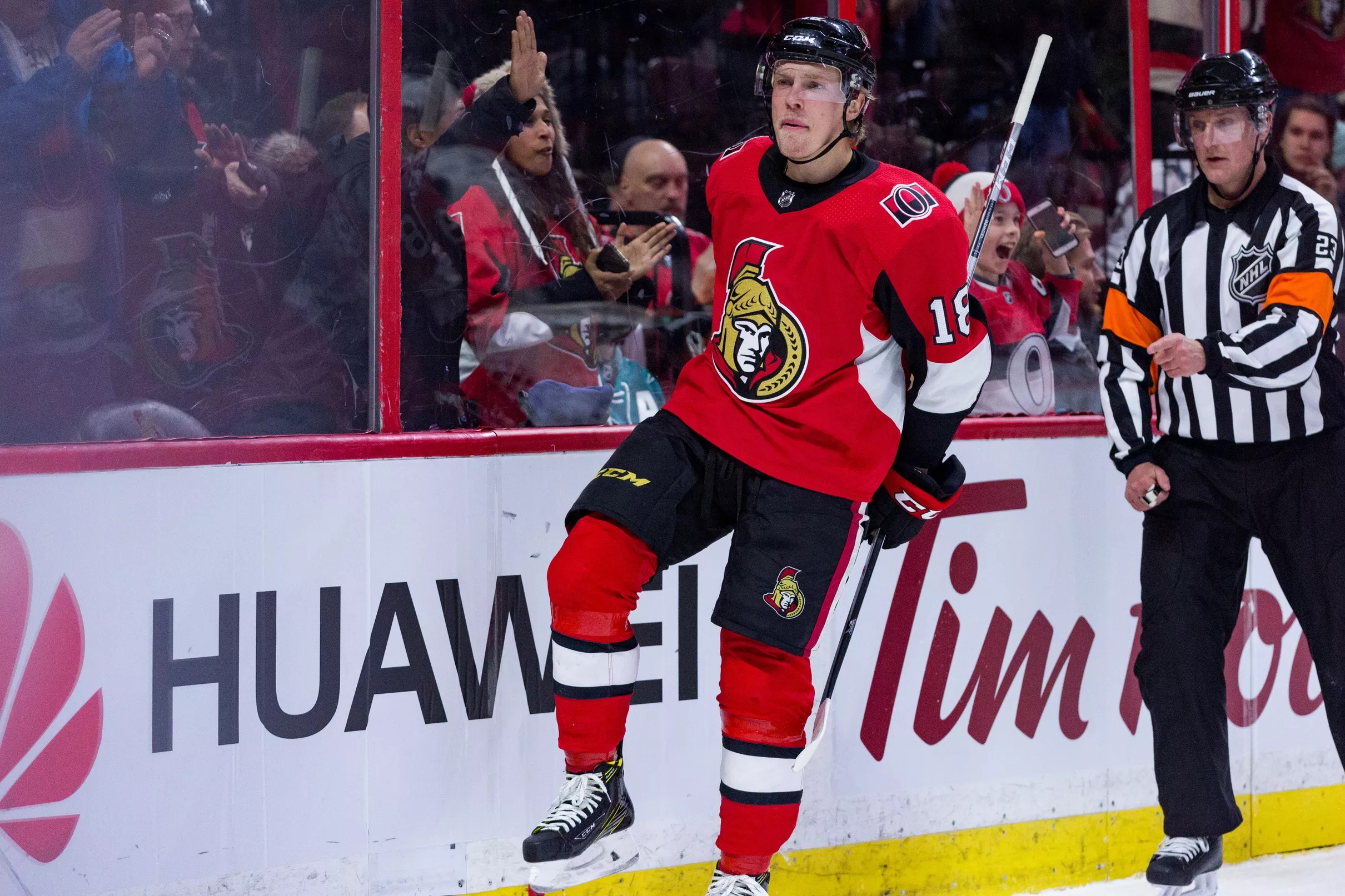 Senators Fix Top Six, Dzingel Proving He Belongs