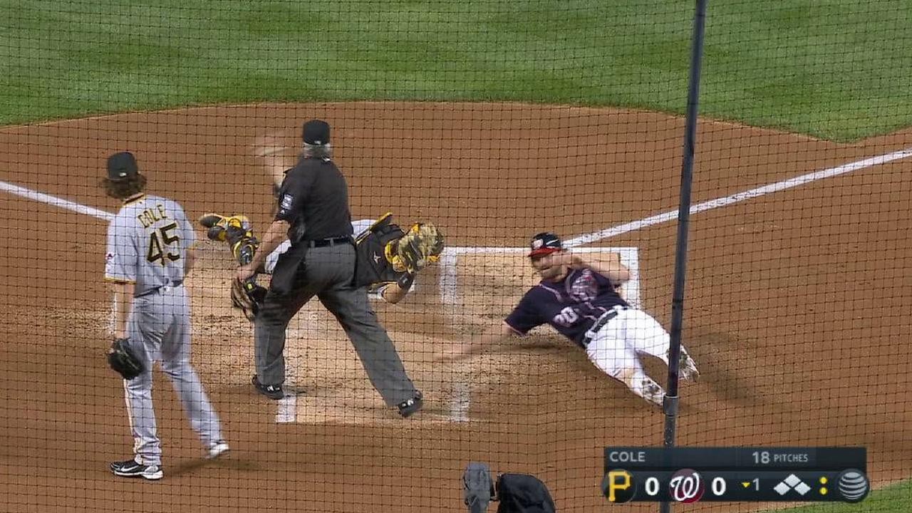 Bucs' bats lose steam vs. Strasburg, Nats