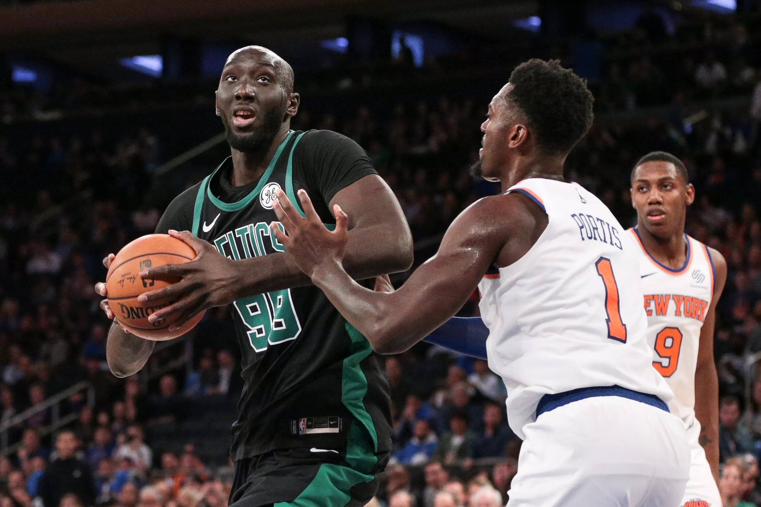 Tacko Fall scores first career points at MSG