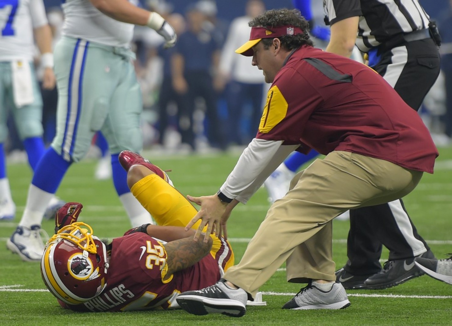 Redskins cornerback Dashaun Phillips relives a memorable birthday