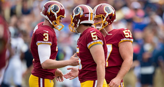 2017 Redskins Season In Review: Specialists