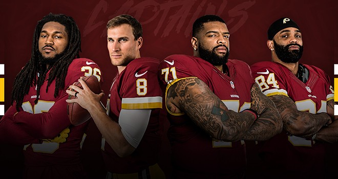 Four Announced As 2017 Redskins Team Captains