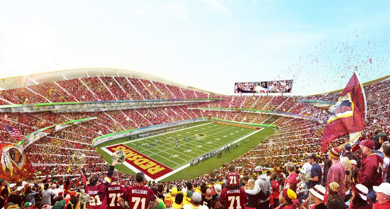 New Redskins Stadium Concept: 60K Seats, Museum Included