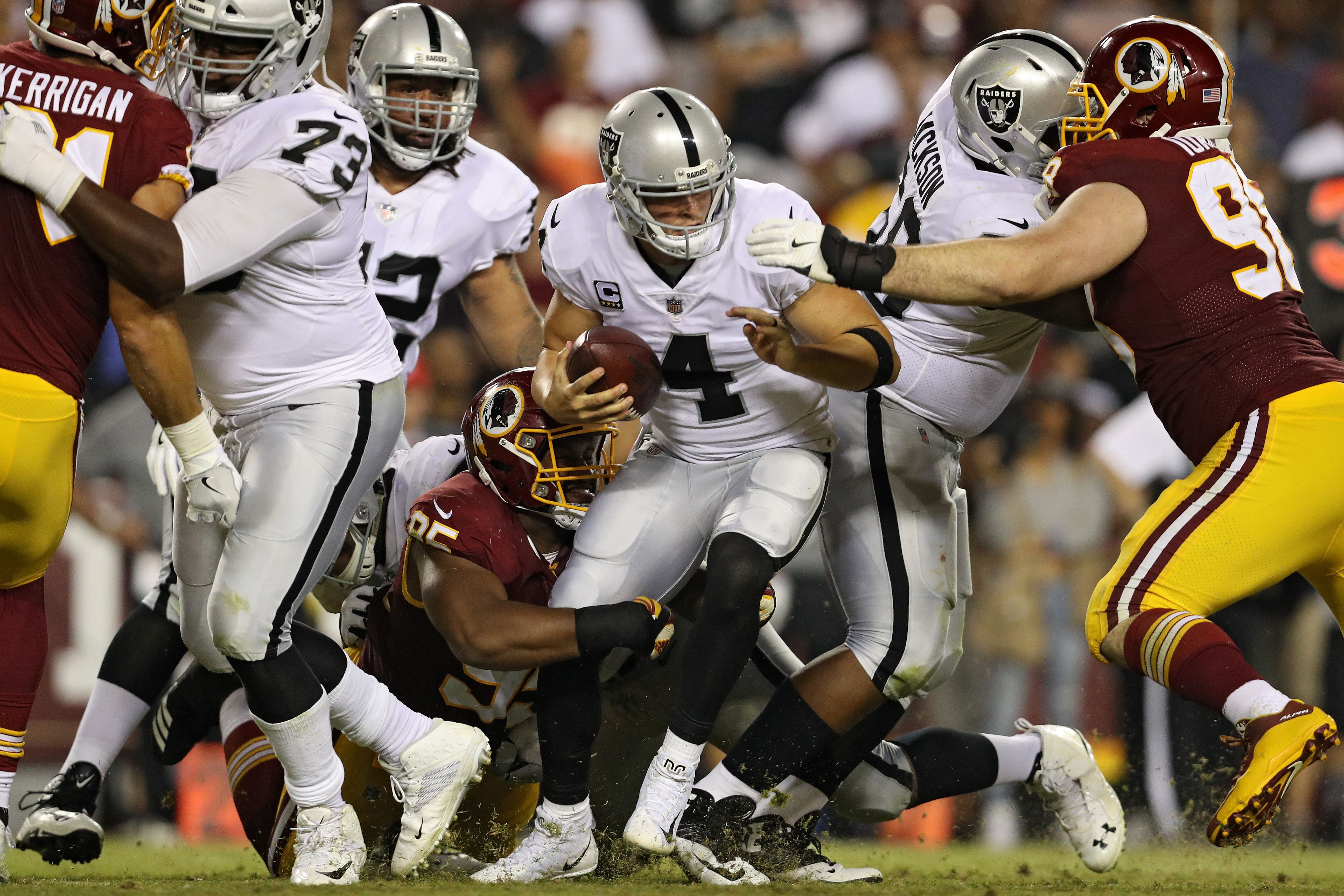 Redskins Jonathan Allen progressing nicely, could be back by Week 15