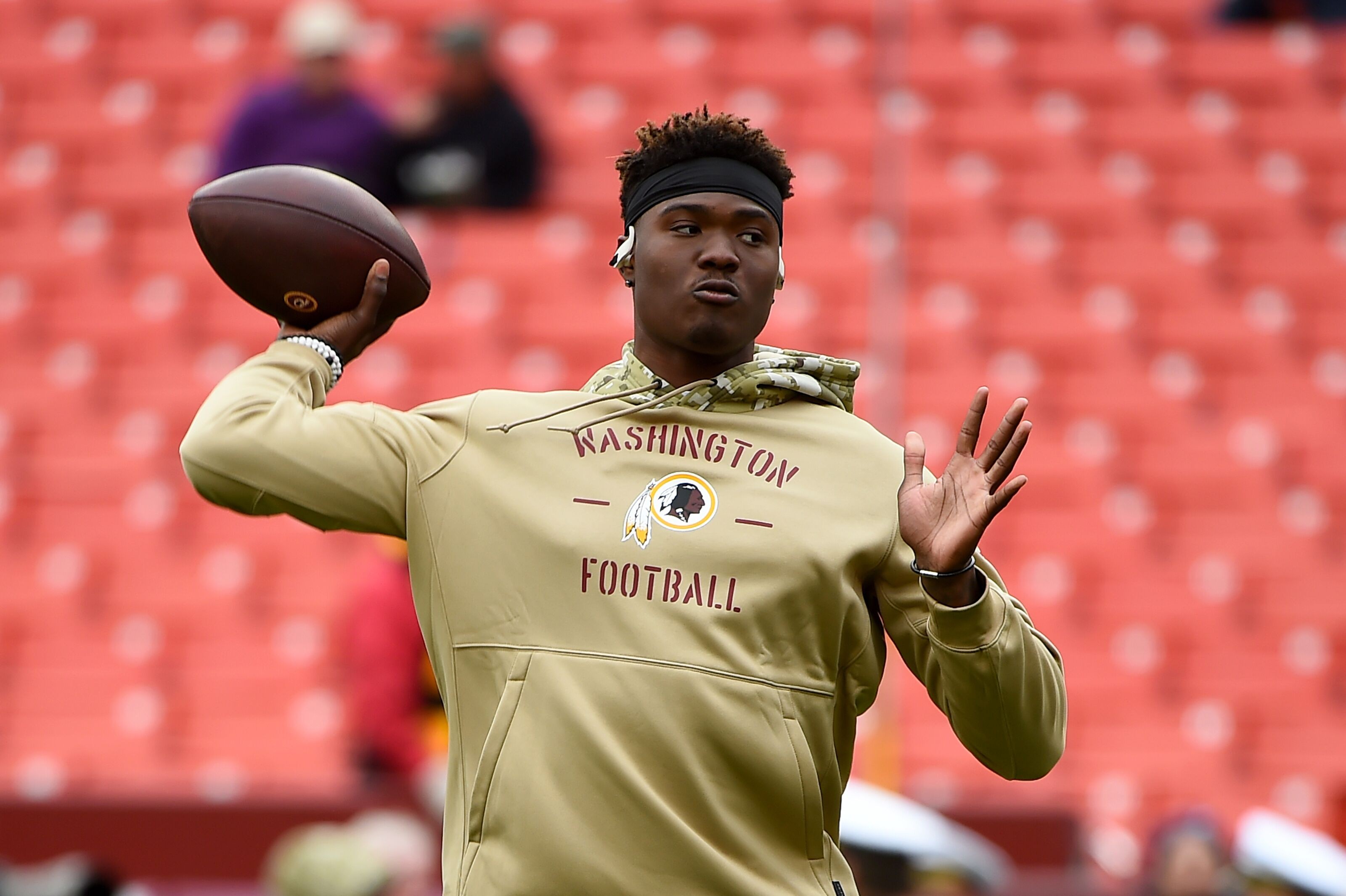 Redskins QB Dwayne Haskins excited to rise to Rivera’s challenge