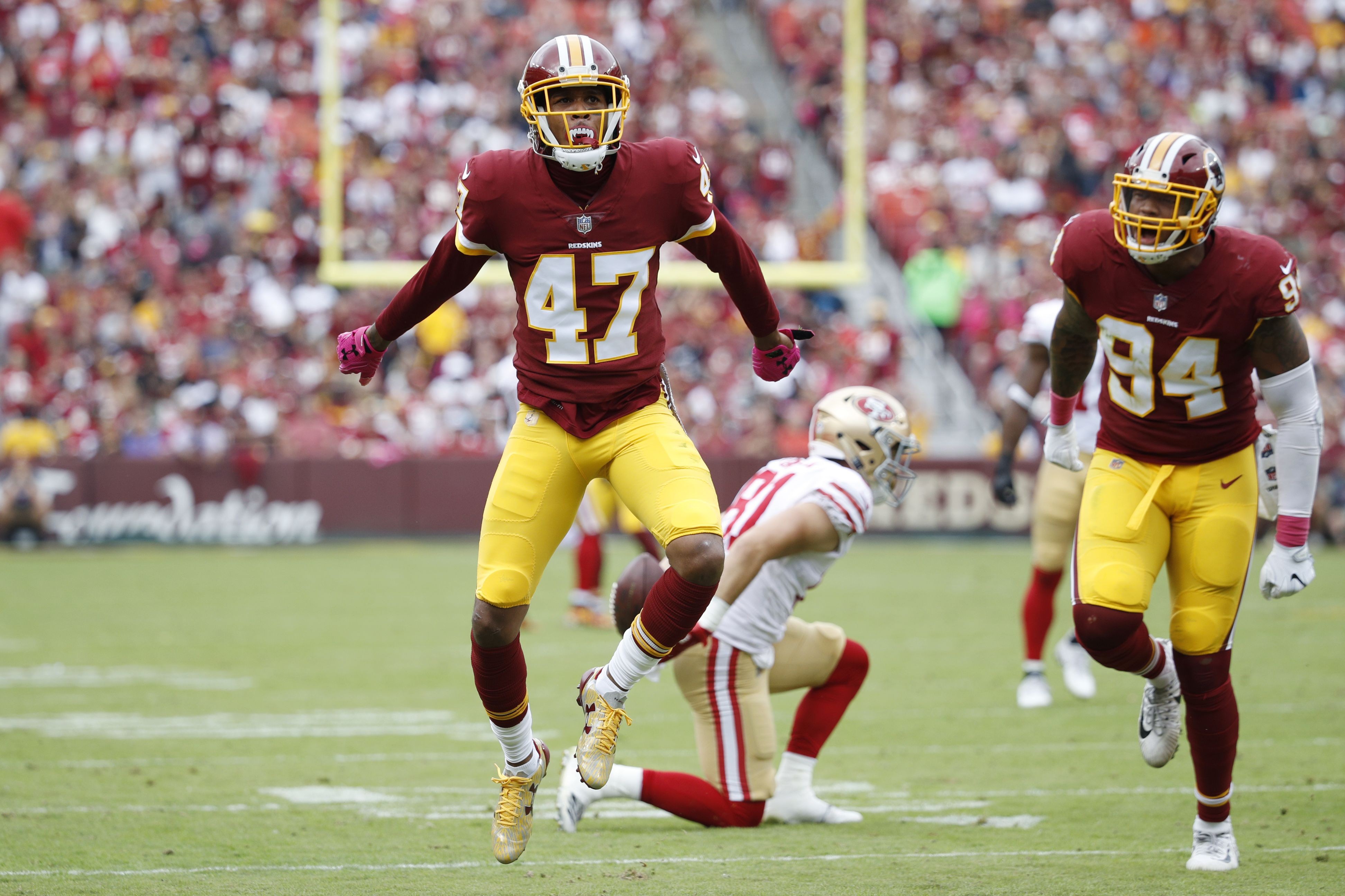 Grading the Quinton Dunbar re-signing for the Washington Redskins