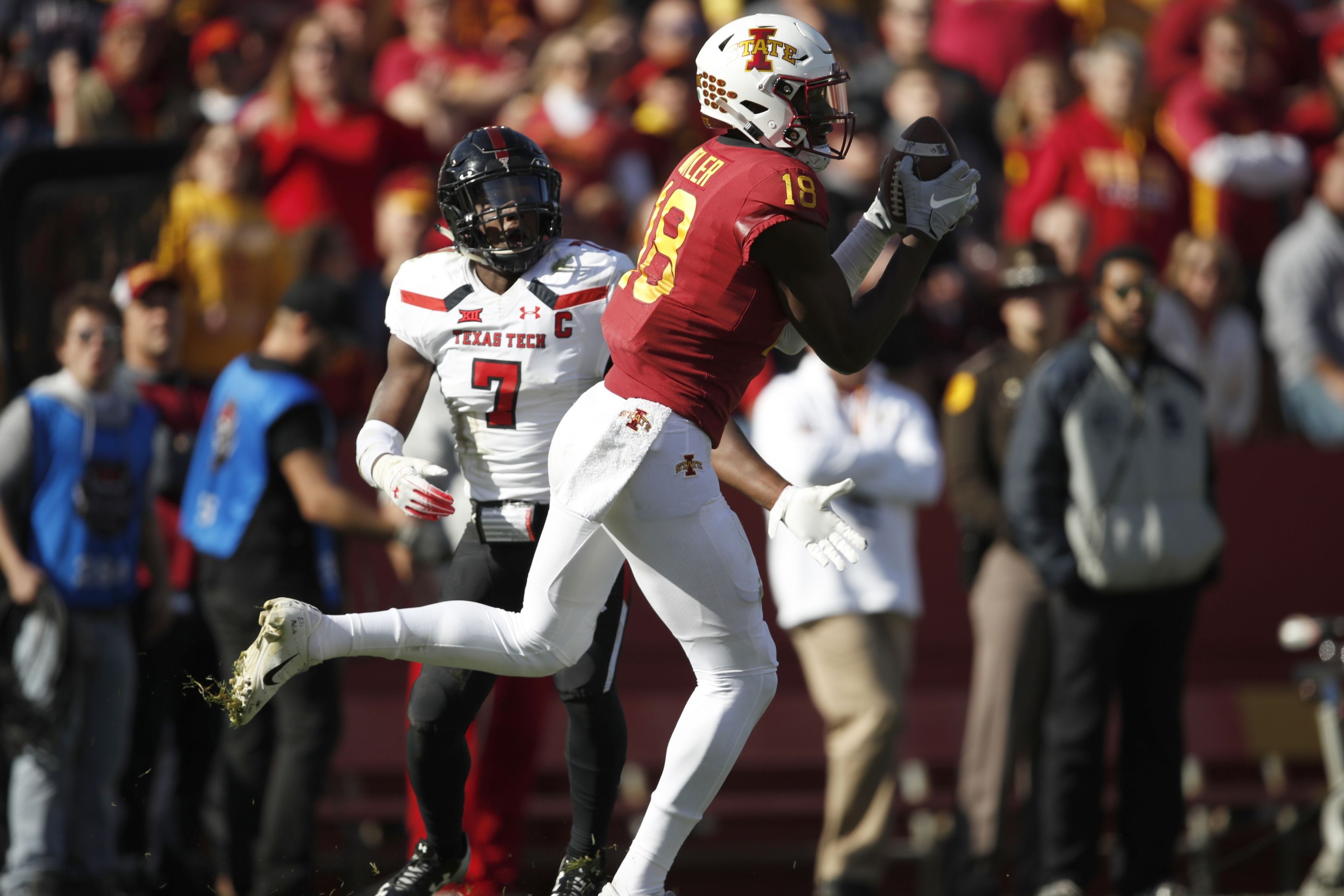 Redskins hosting Iowa State wide receiver Hakeem Butler on visit
