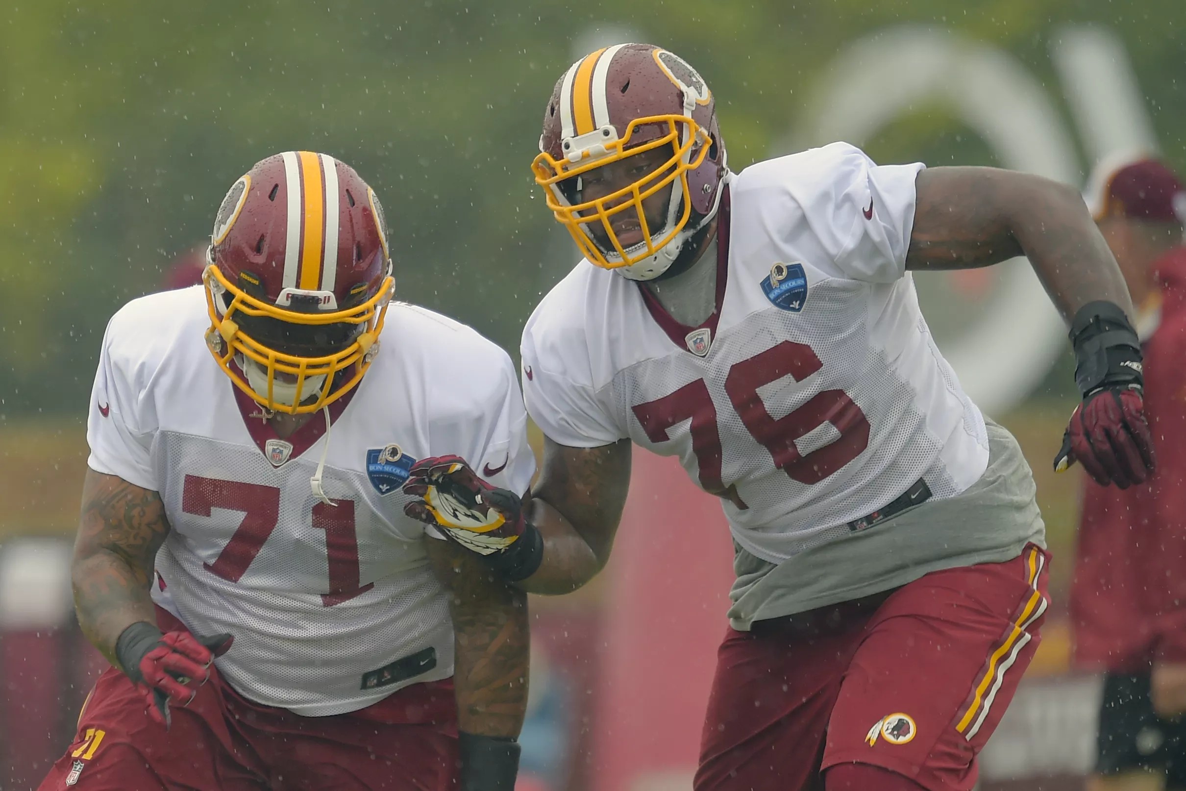 Morgan Moses Redskins Presser: When Trent Williams gets here, he'll be ...