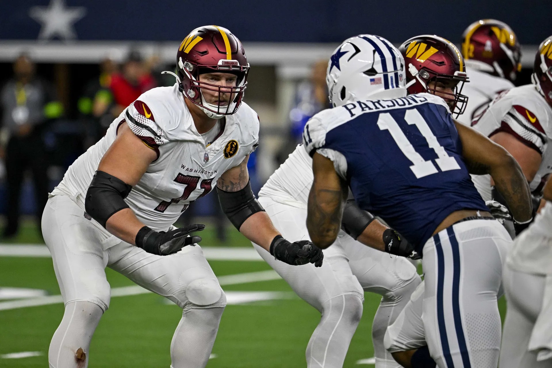 Where Did the Pressure Come From? 2023 Commanders’ Offensive Line QB ...