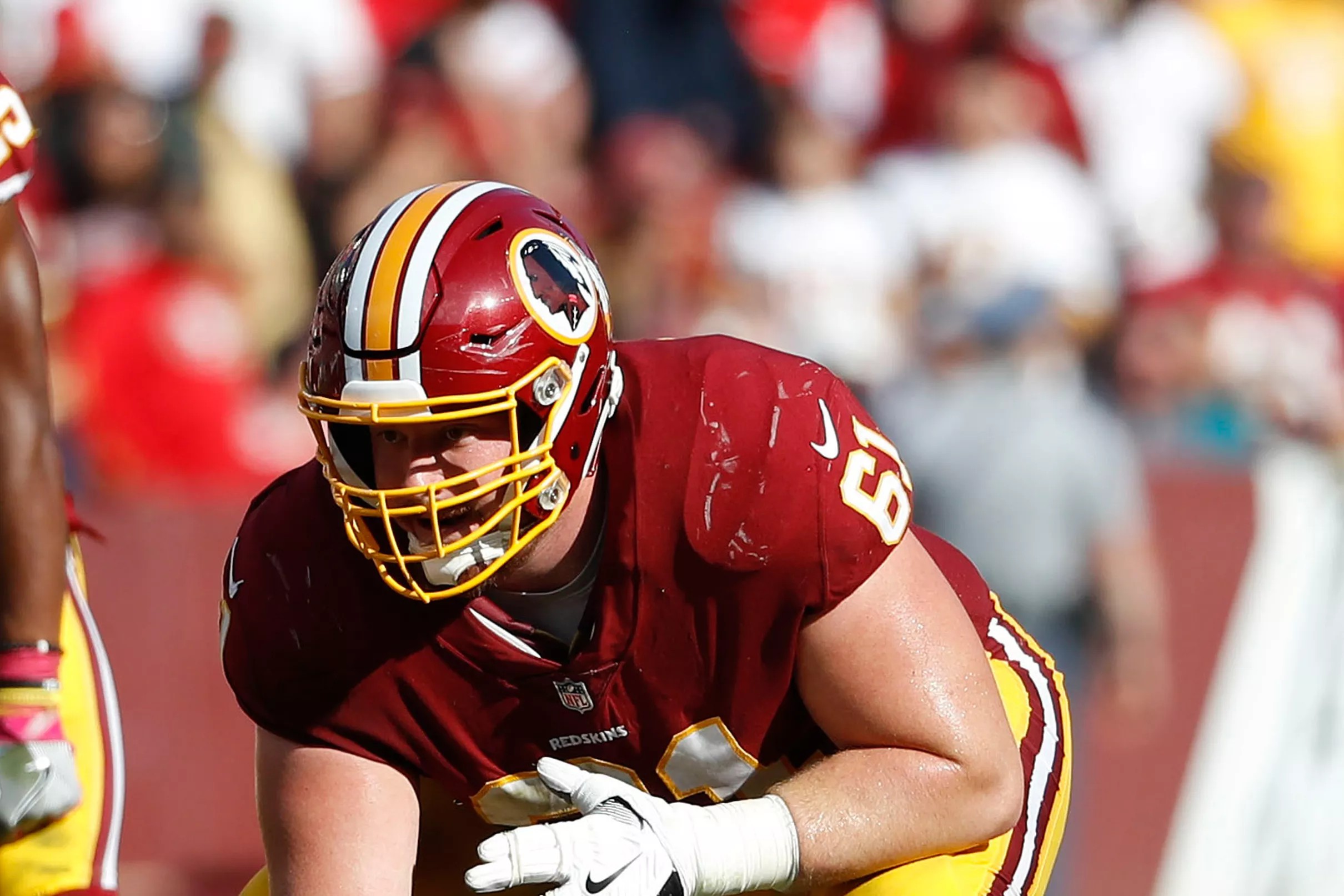 The Redskins aren’t expected to re-sign C/OG Spencer Long