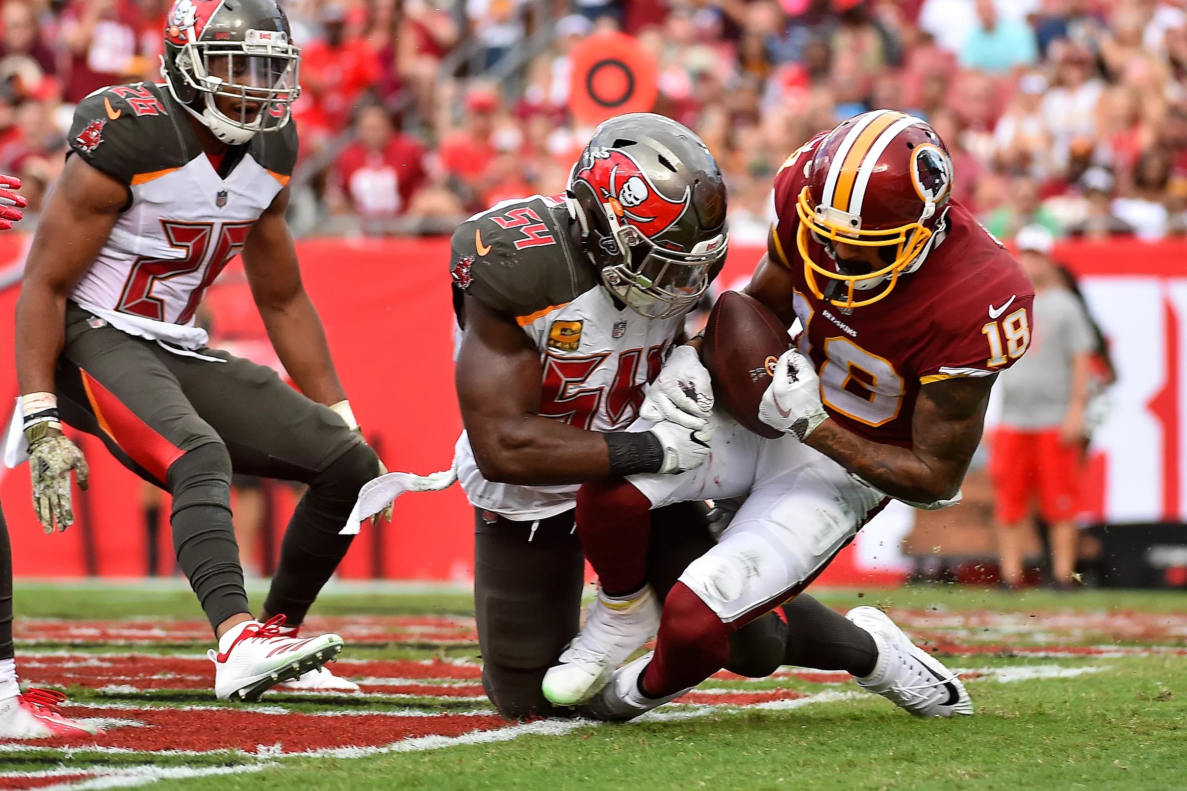 Skins Stats & Snaps: Redskins @ Buccaneers (Offense)