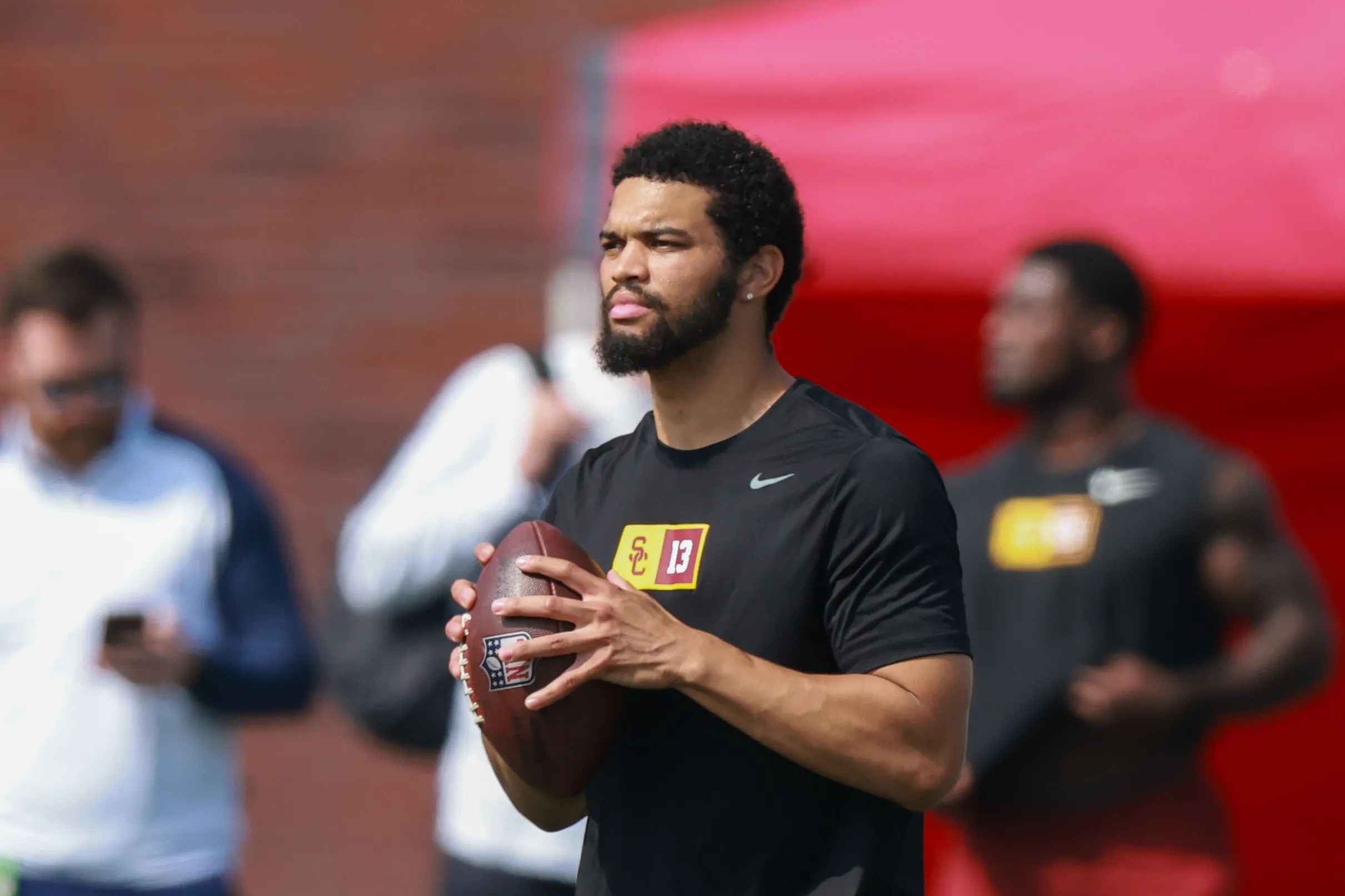 Is Caleb Williams still in play for Washington?