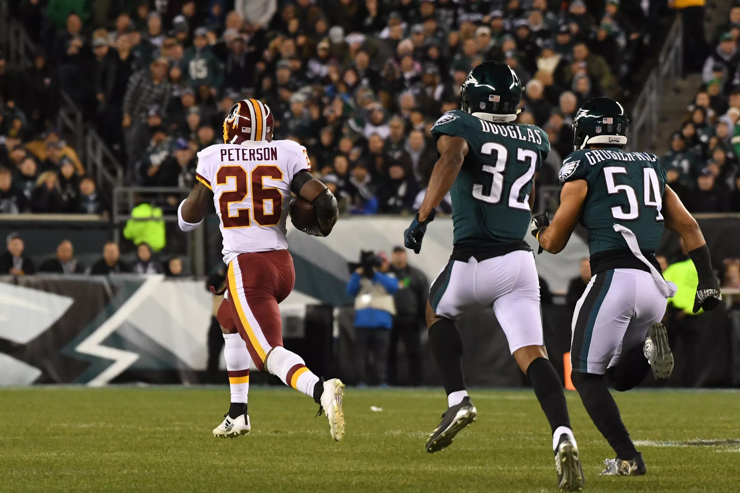 Washington Redskins vs Philadelphia Eagles 1st Quarter