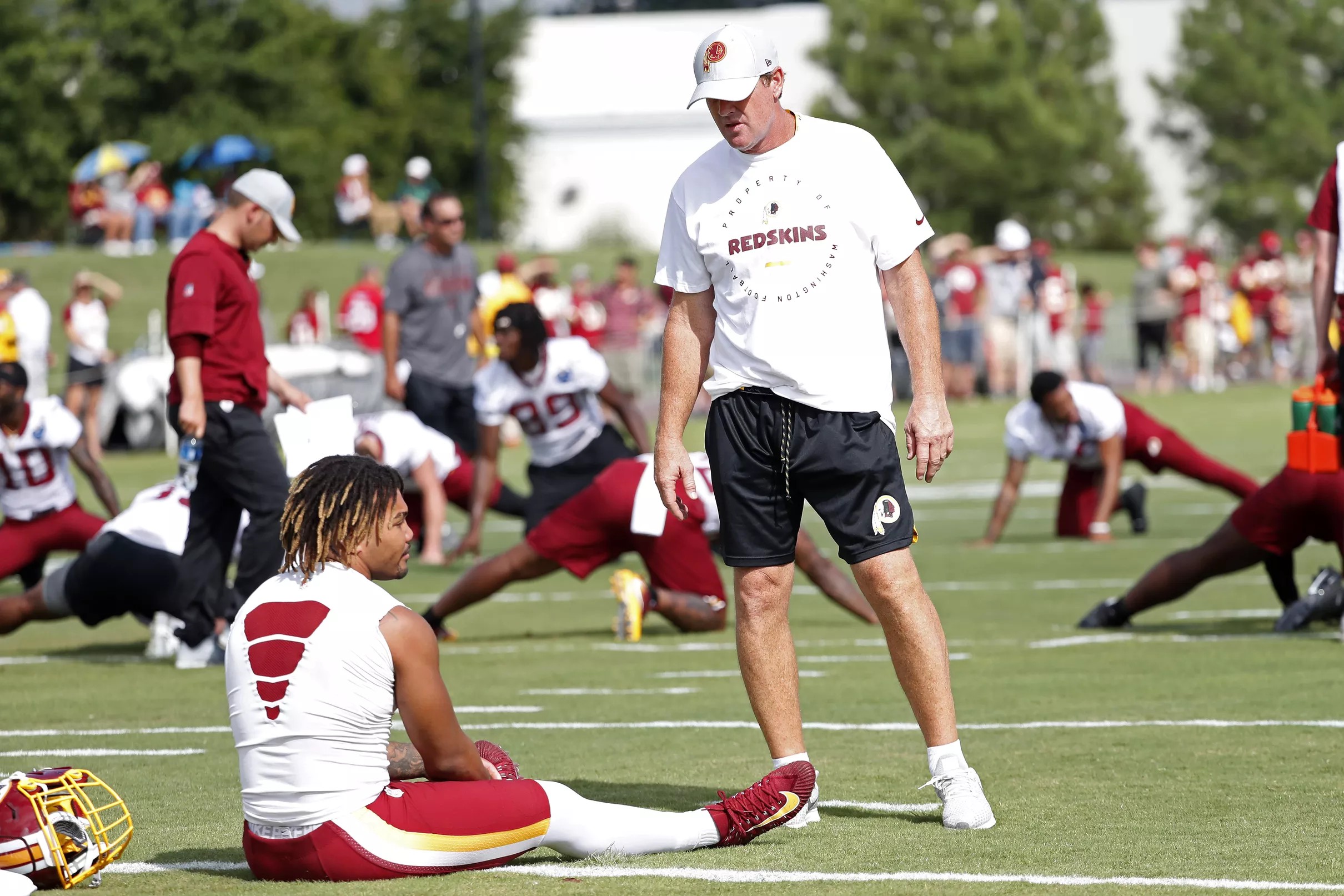 Jay Gruden Redskins Presser: "Daron Payne out 2-3 weeks with ankle injury"