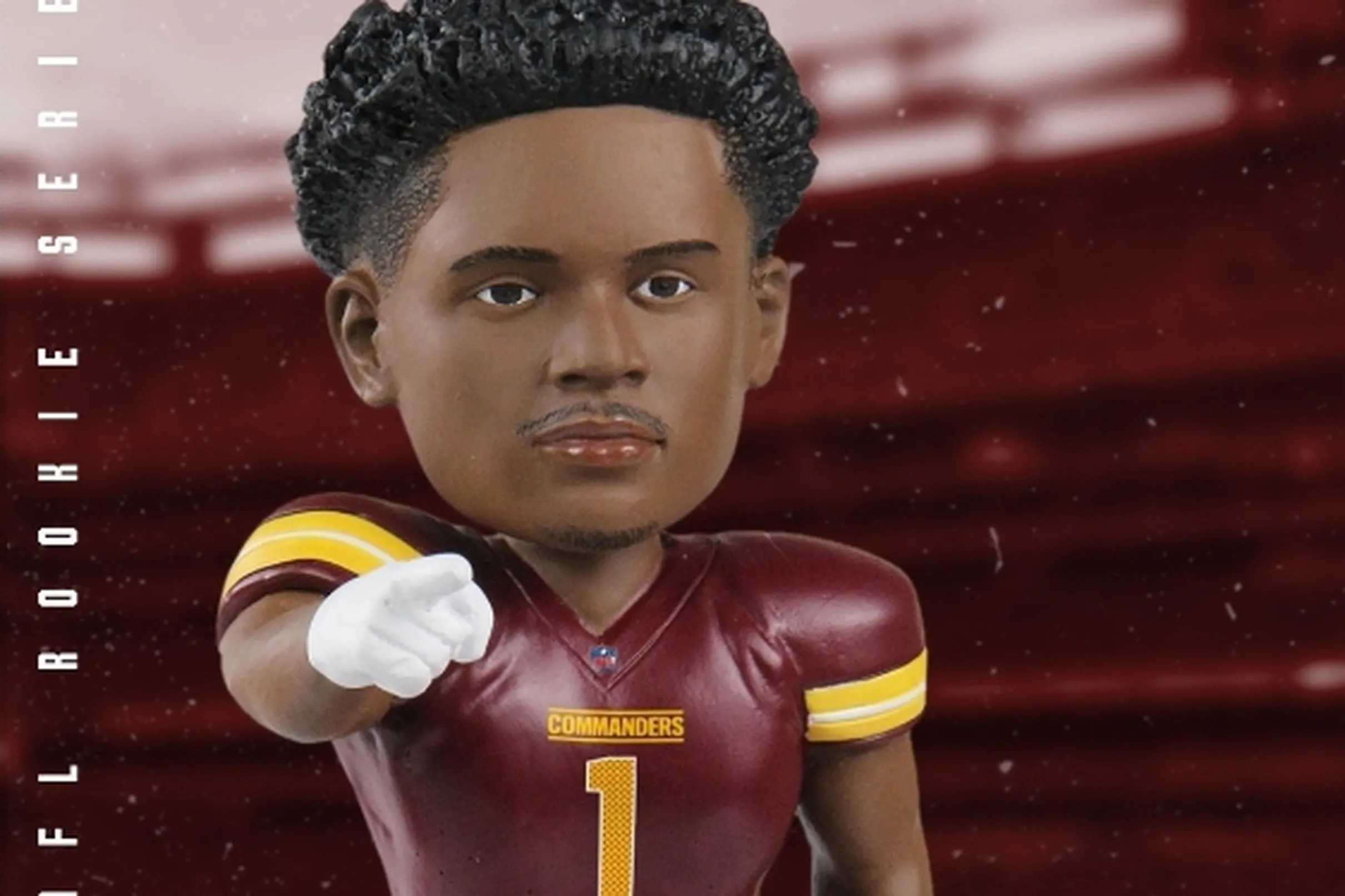 Jahan Dotson has his own bobblehead!