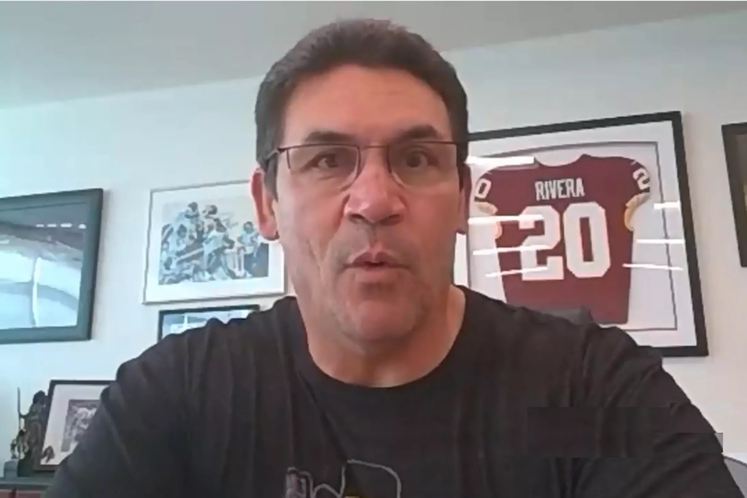 Ron Rivera speaks to the media: “This might be linebacker by committee ...