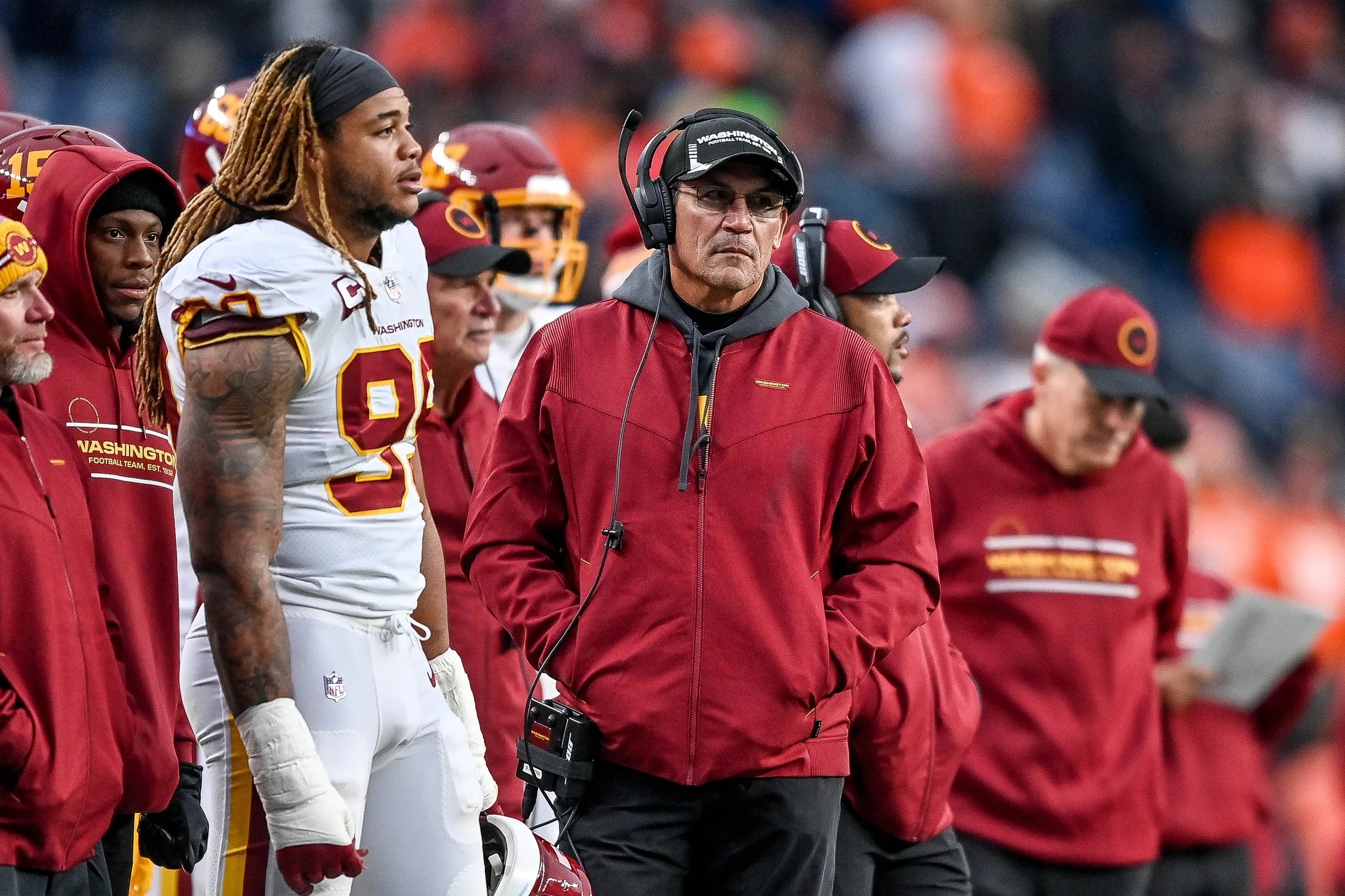 Ron Rivera Presser: Chase Young is out for the year with a “leg injury ...