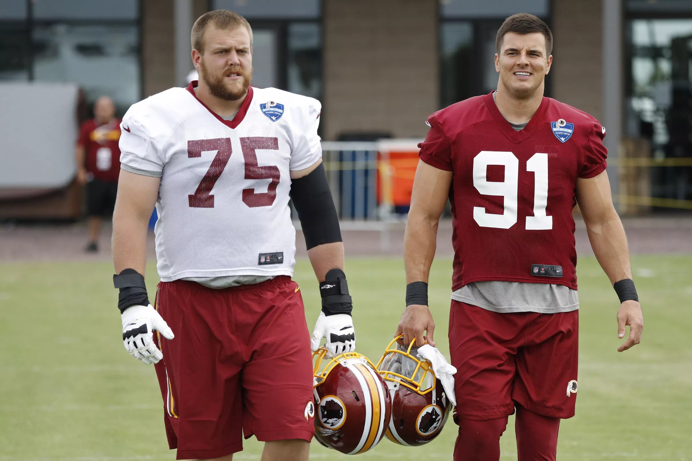 Redskins Open Practice: Players return to the field for the 2nd week of ...