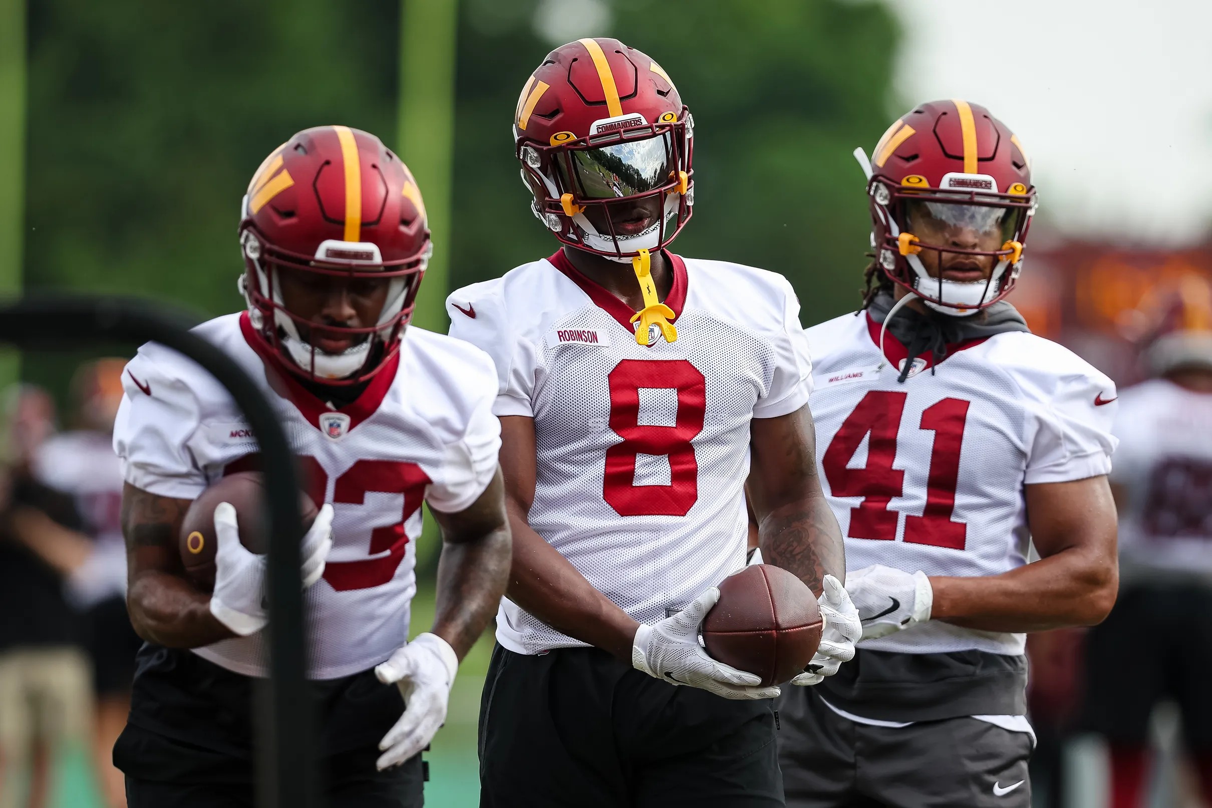 The new Commanders player jersey numbers will take some time to get used to