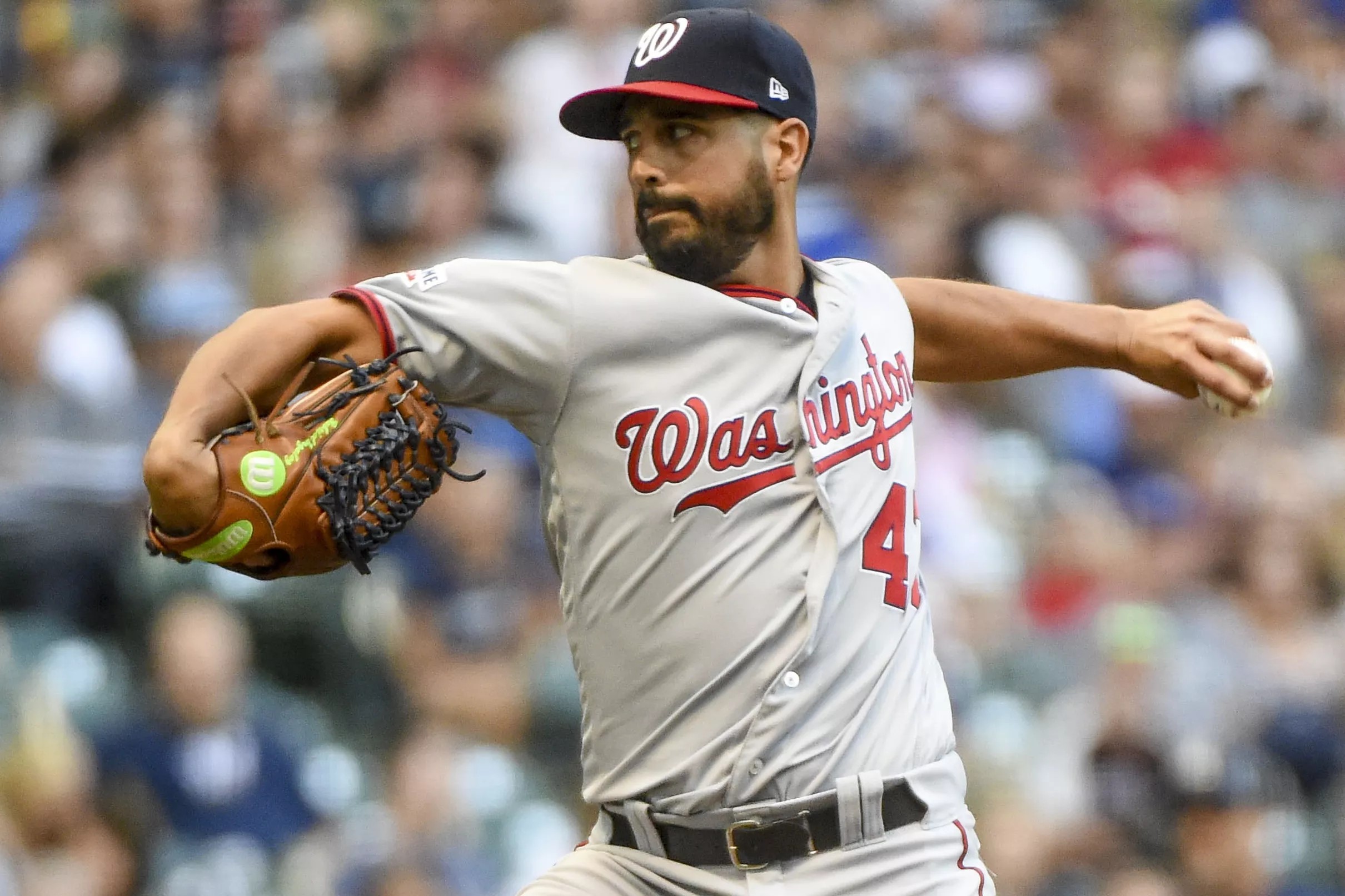 Gio Gonzalez struggles again in 6-1 loss to Brewers; winless start ...