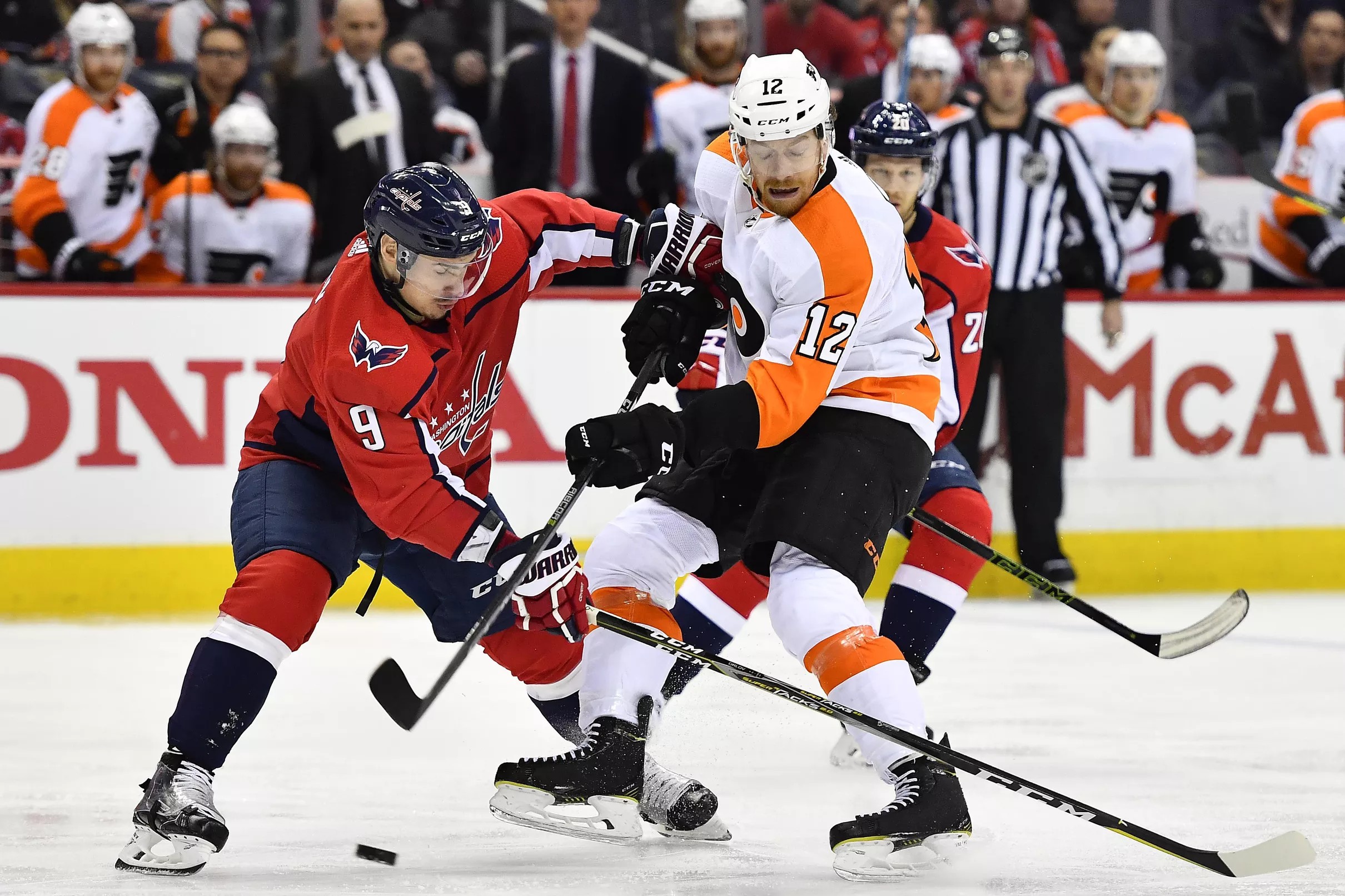 Caps vs. Flyers Recap: Offense Struggles, Washington Falls to Philly 2 ...