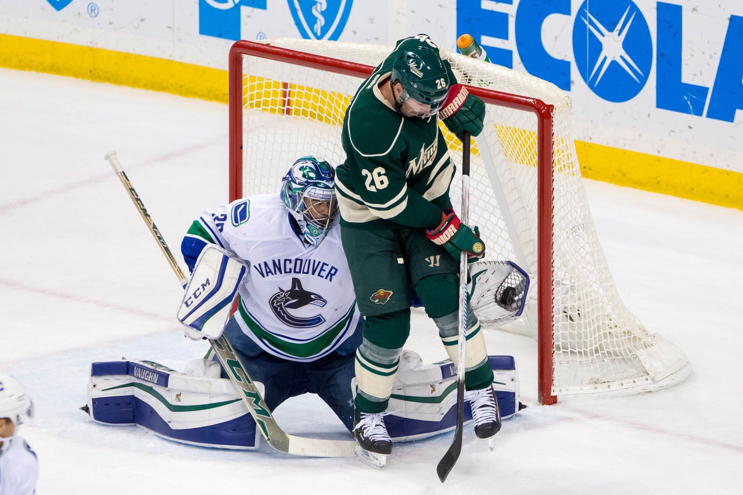 Canucks beat Minnesota on the road 3-2.