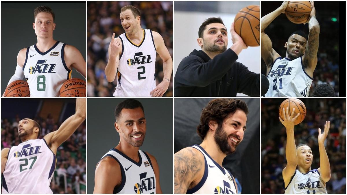 Jazz enjoy having the most international team in the NBA with 9 foreign ...