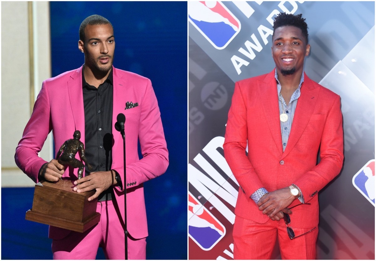 NBA awards recap: Pink or red suit? Rookie of the year?