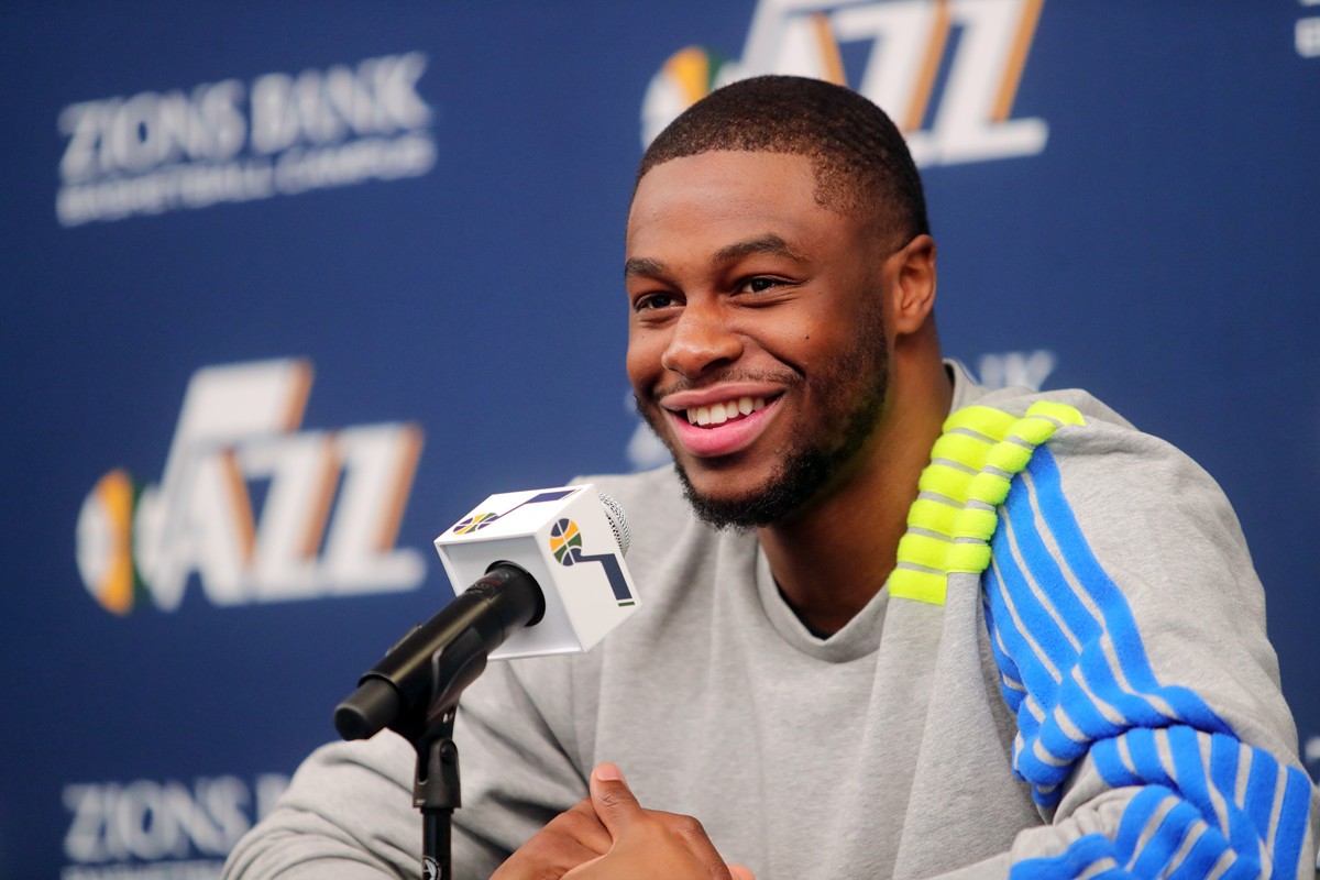 Emmanuel Mudiay excited for chance to win with Utah Jazz