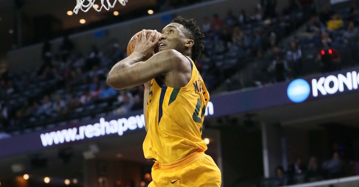 All of Donovan Mitchell’s dunk highlights from the 2017-2018 season in ...