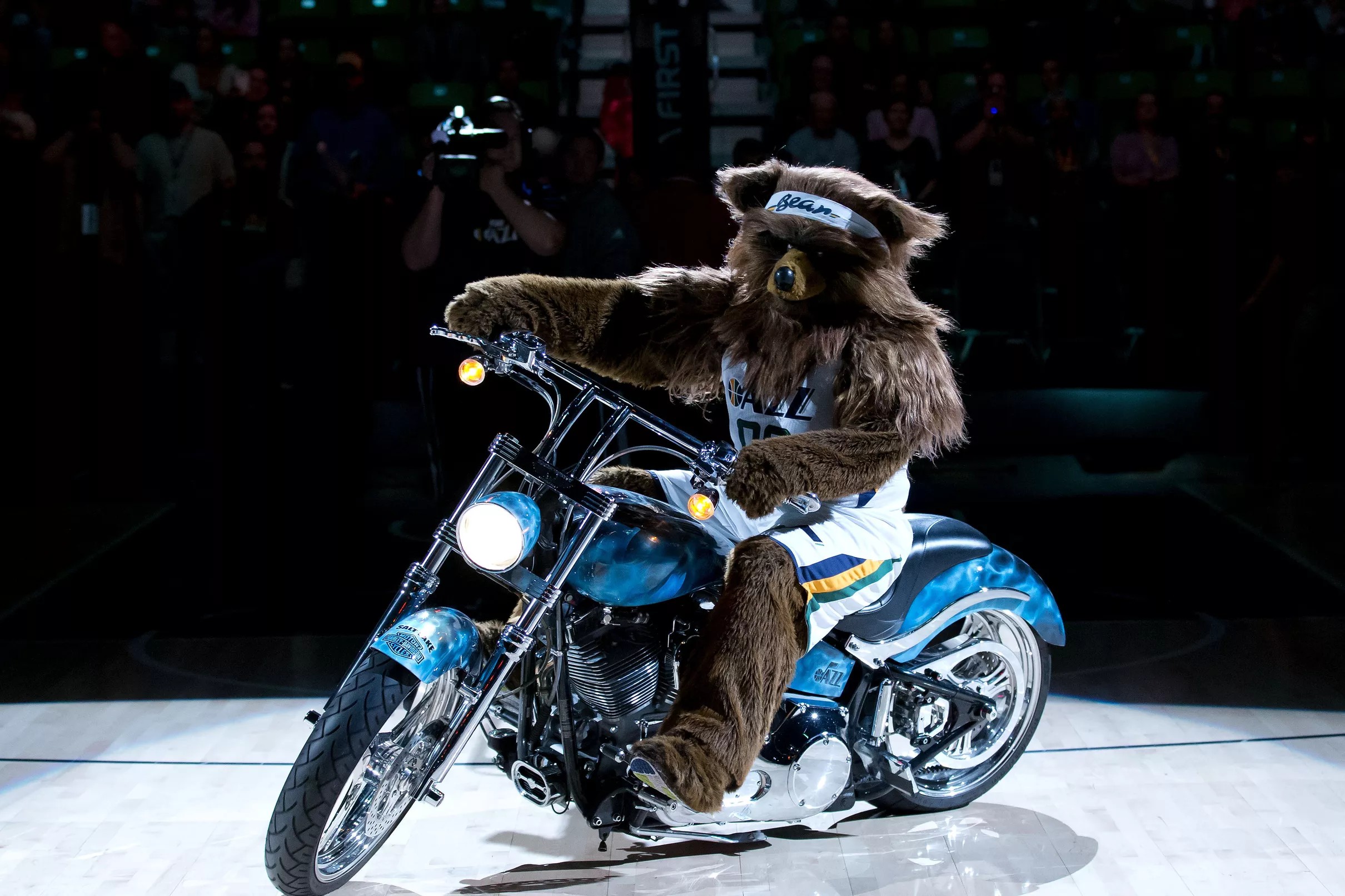 Utah Jazz Bear, Jon Absey, has been fired