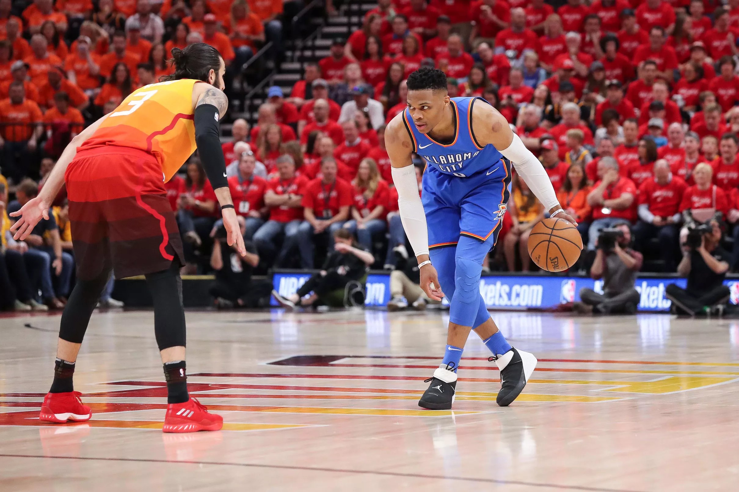 Ricky Rubio’s Triple Double powers Utah to a big win over Thunder