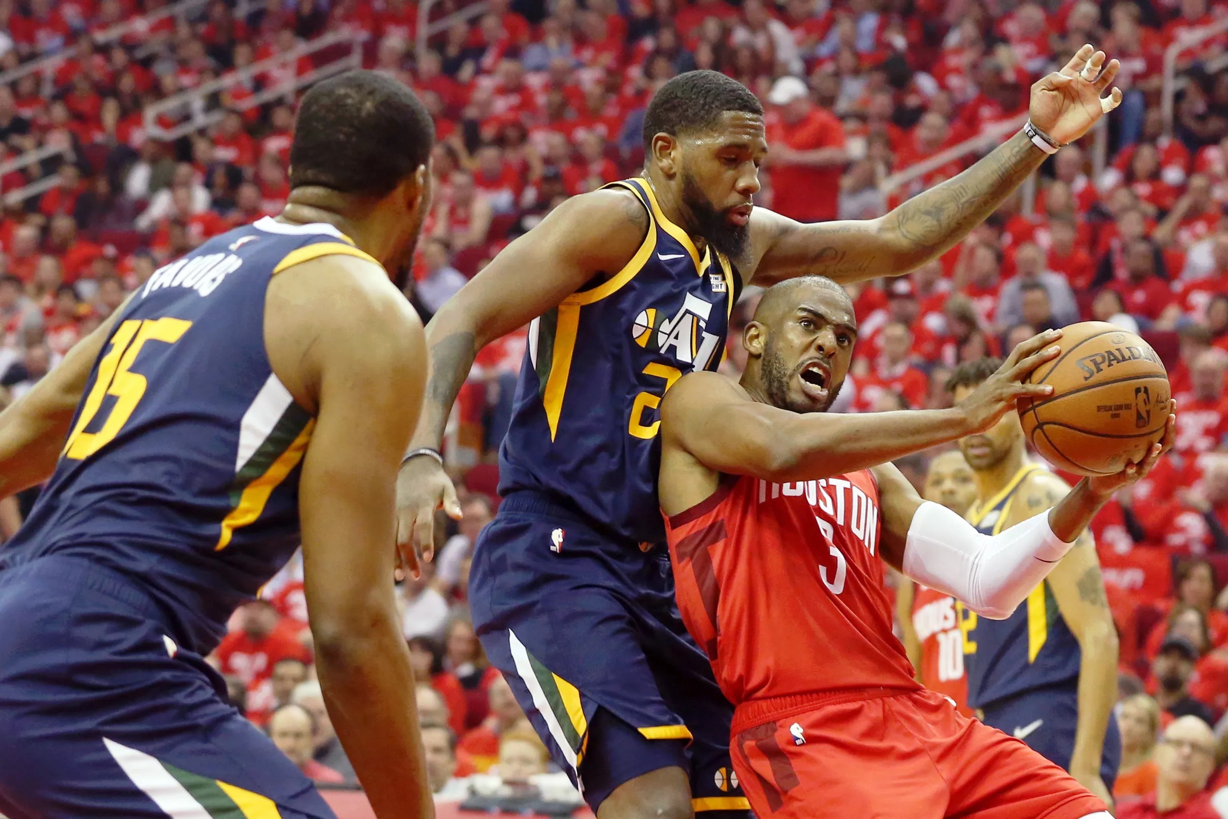 Utah Jazz fight for their playoff lives in Game 3 against Houston Rockets