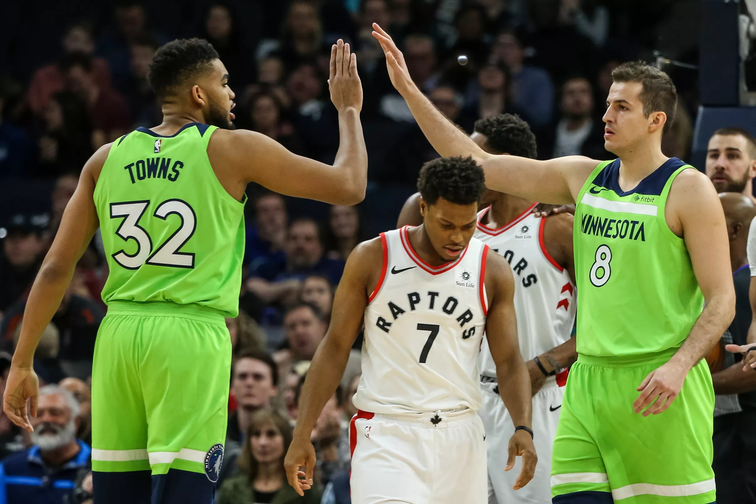 Despite 40 from Kyle Lowry, the Raptors fall to the Timberwolves, 115-109