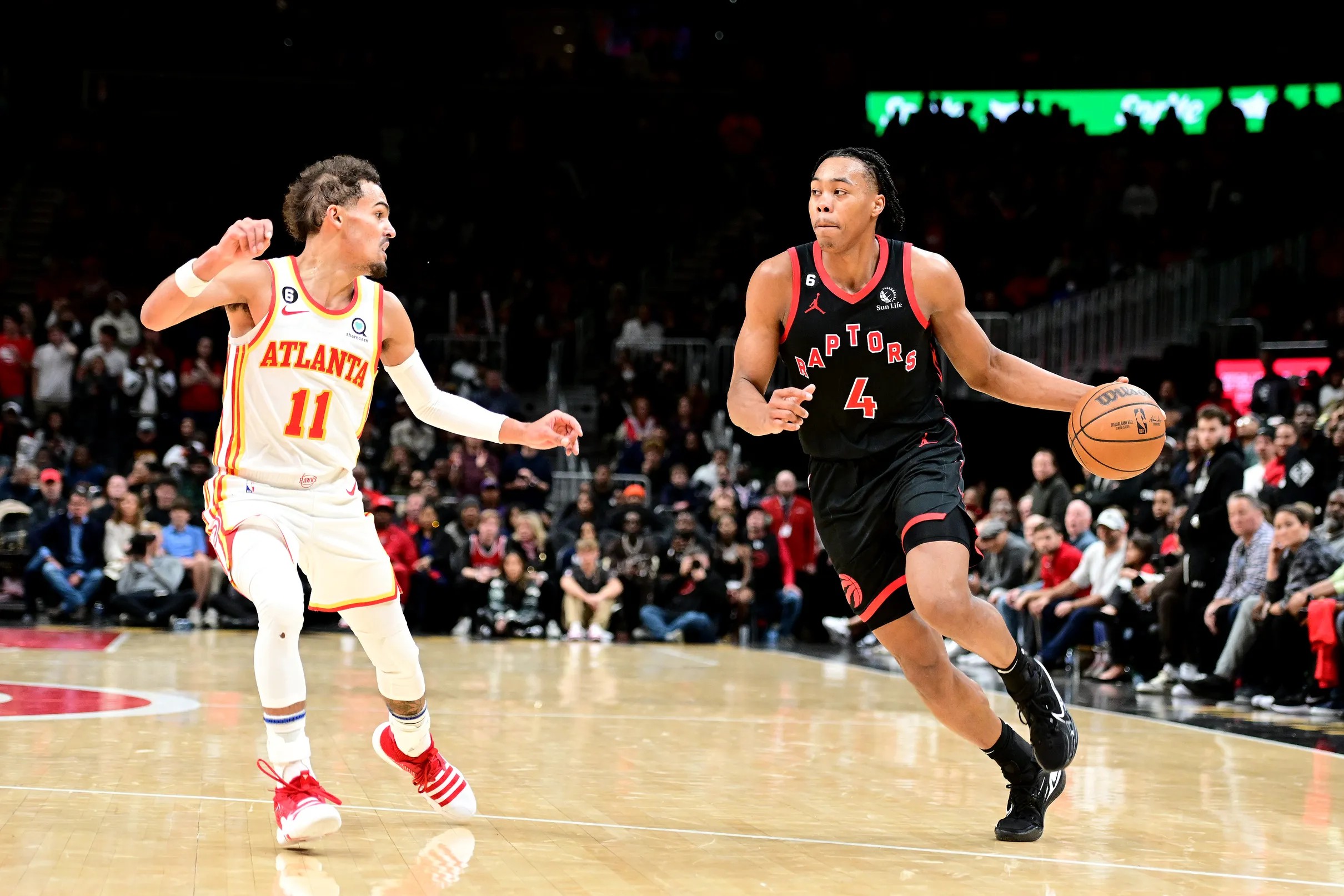 Raptors trail all night against Atlanta, losing 114-103 to end their ...