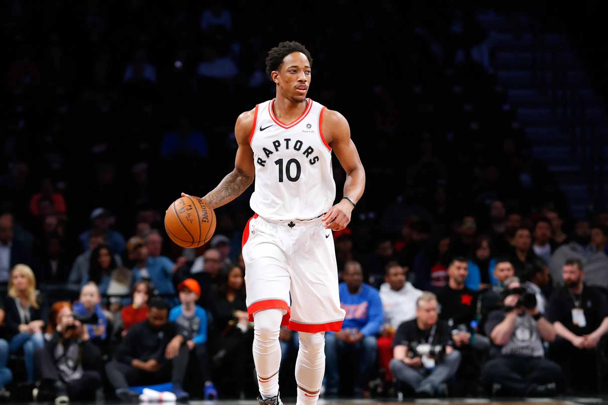 DeMar DeRozan resumes team activities following brief trip home