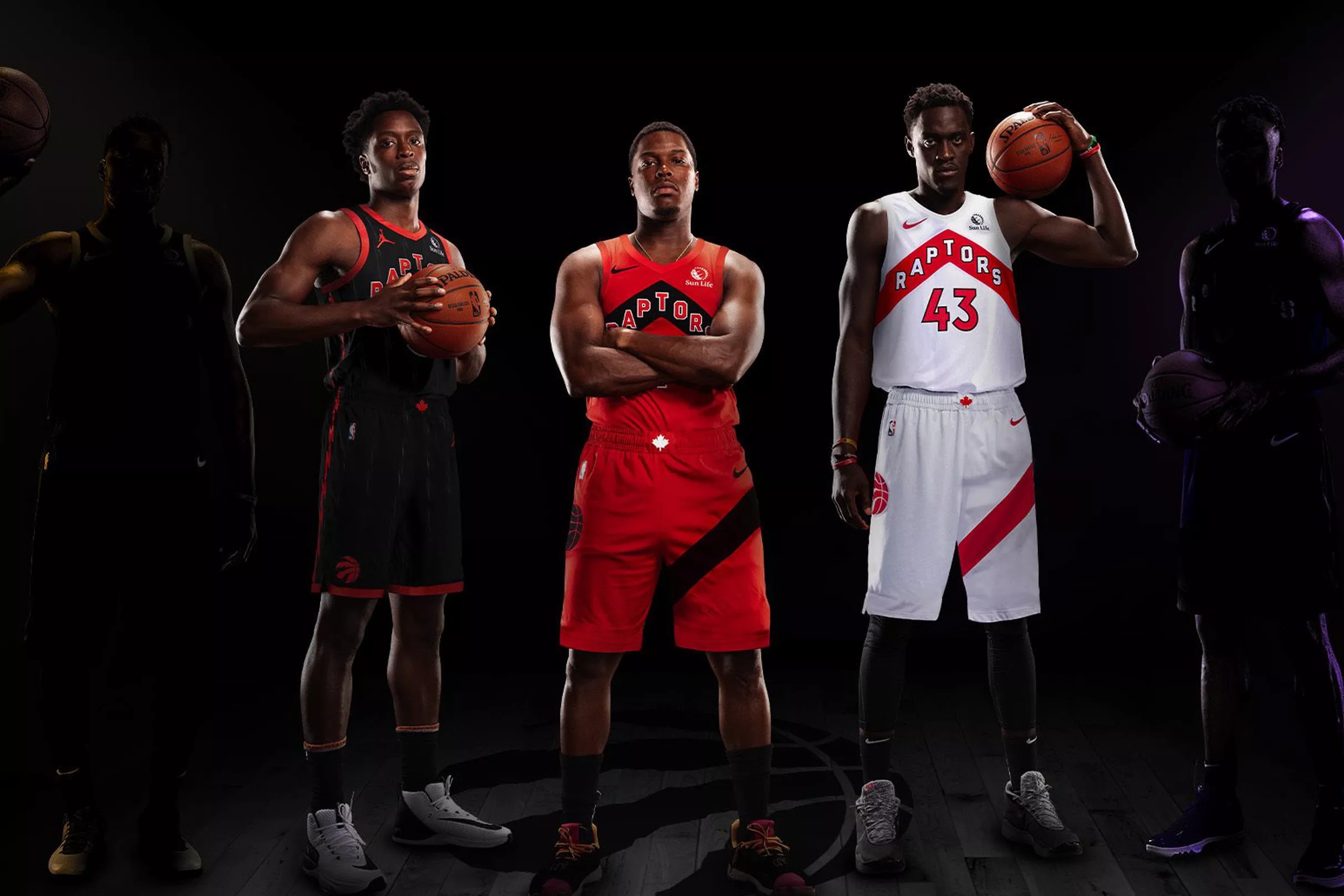 Raptors unveil three new jerseys for 2021 season