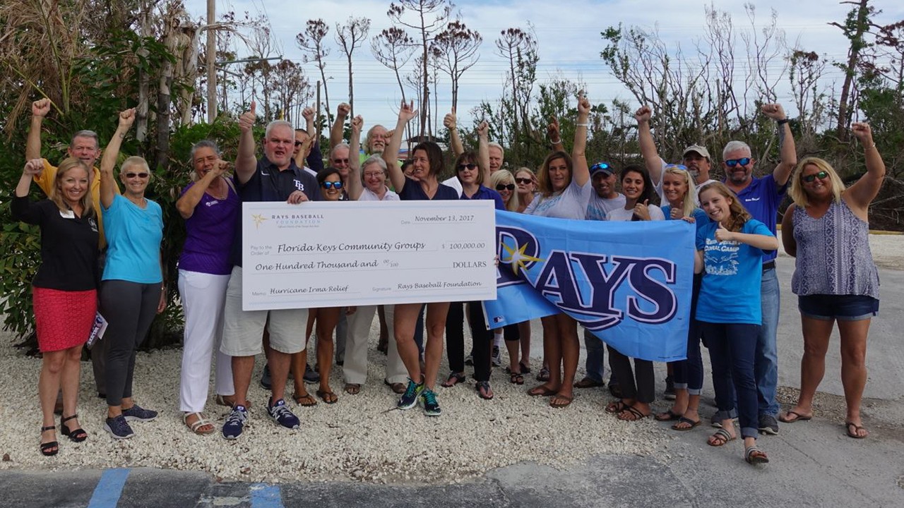 Rays' staff joins relief efforts in Florida Keys
