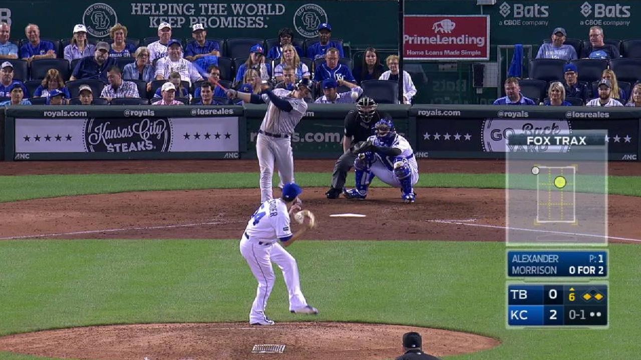 Cobb tosses six strong, but Rays fall to Royals