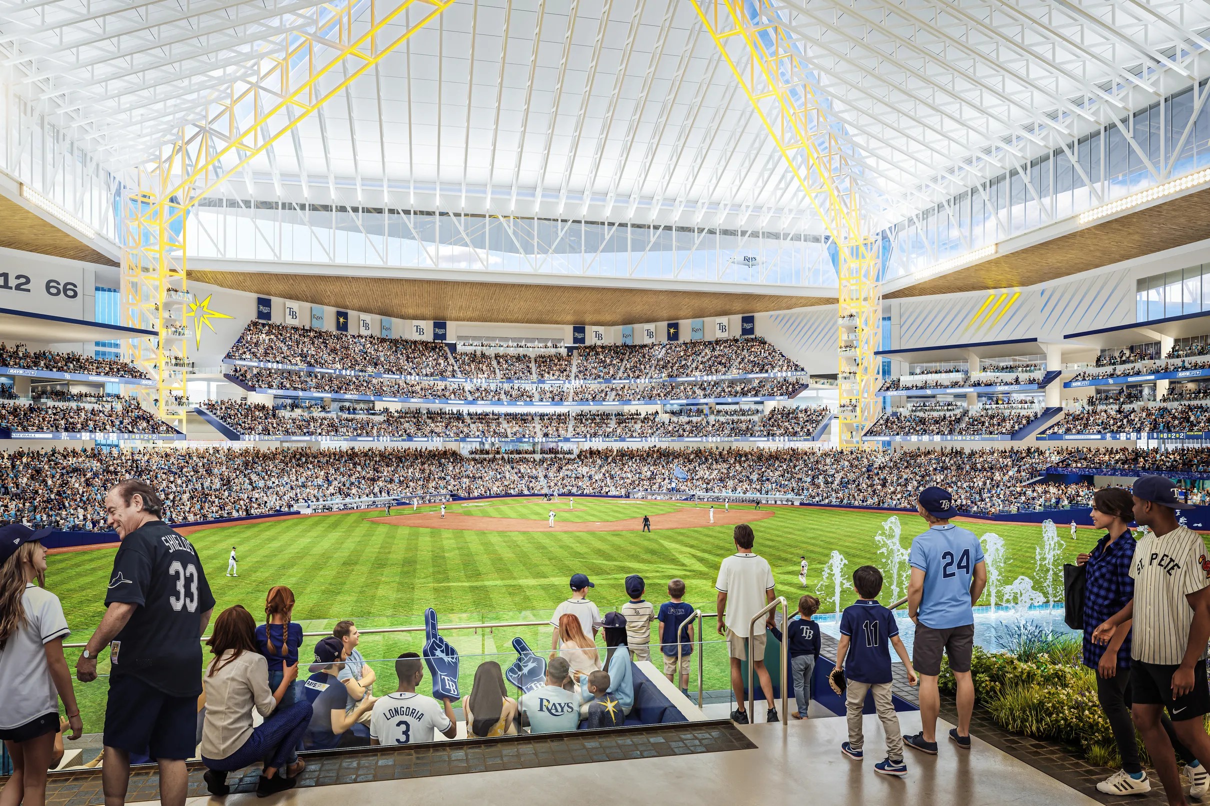 Rays release new St. Petersburg stadium renderings