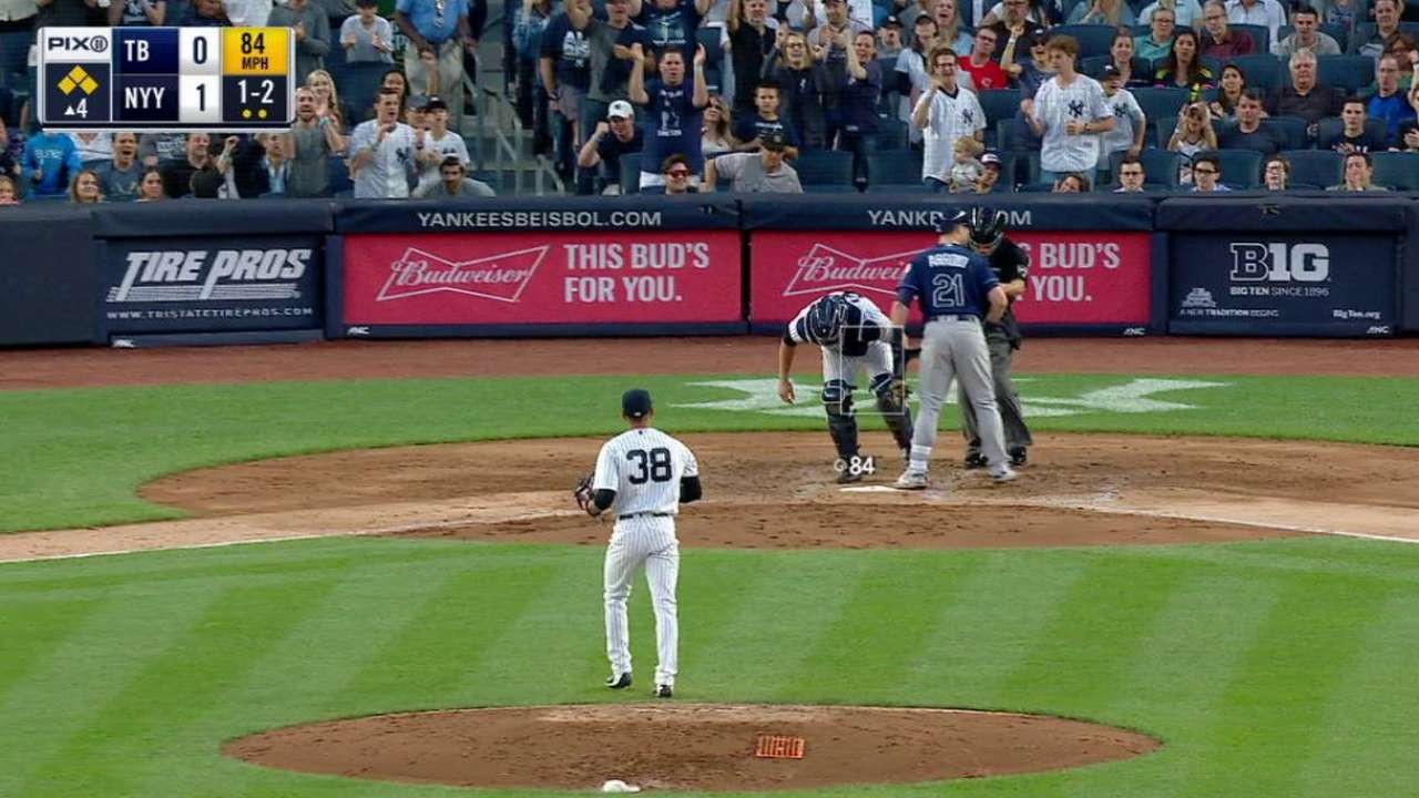 Yankees: 5, Rays: 0 - Meh.