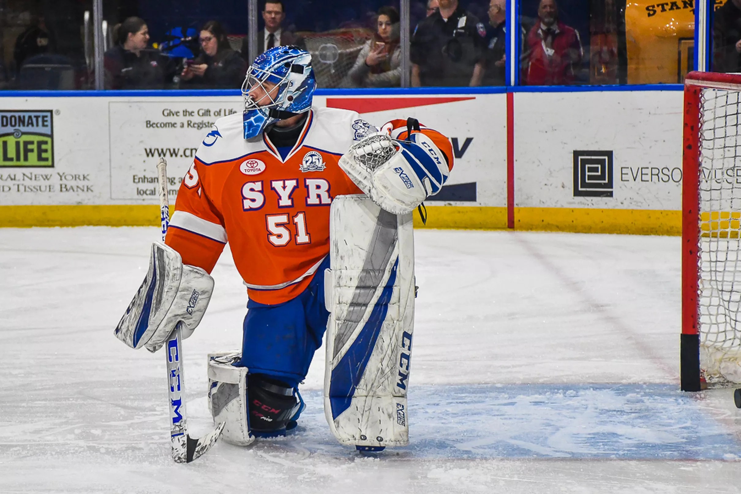 Syracuse Crunch prepare for busy weekend with recall of Martin Ouellette