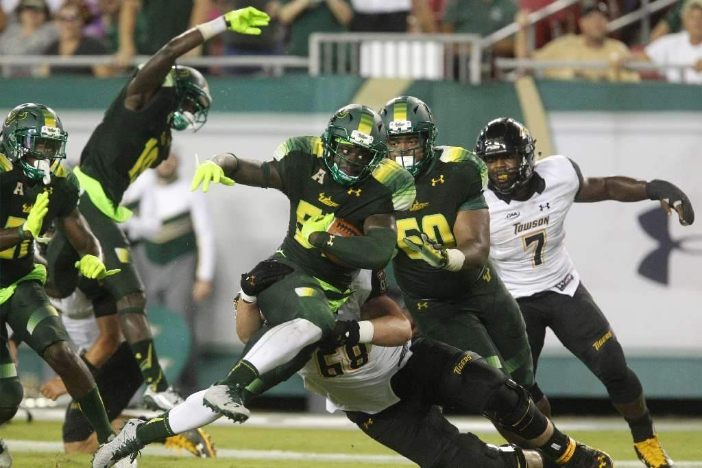For USF’s Nigel Harris, third time the charm with hometown Bucs