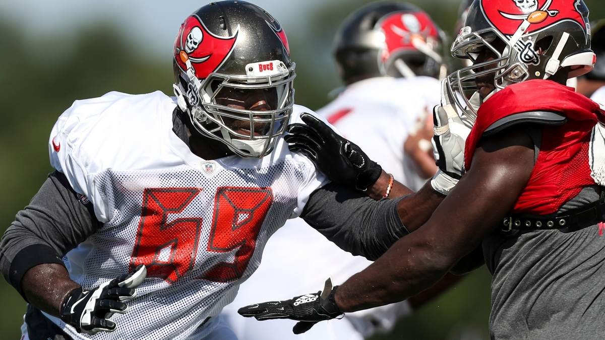 The survivor: Demar Dotson, longest-tenured Bucs player